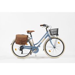 Via Veneto Cityfahrrad 28 Zoll 615 Lady, BLU MAMA NON MAMA