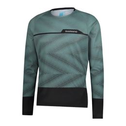 Shimano MYOKO L.S. Long Sleeve Jersey, Green