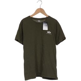 Alpha Industries Herren T-Shirt, grün, Gr. 48