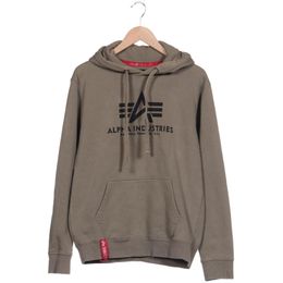 Alpha Industries Herren Kapuzenpullover, grün, Gr. 48