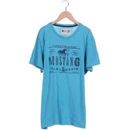 Mustang Herren T-Shirt, blau, Gr. 54