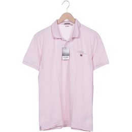 Napapijri Herren Poloshirt, pink, Gr. 52