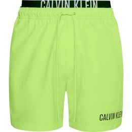 Calvin Klein Badeshorts "Intense Power", Logobund, für Herren, grün, M
