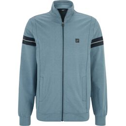 Joy Sportswear Softshelljacke "Benjamin", Stehkragen, Logo-Label, für Herren, blau, 54