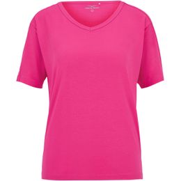 Venice Beach T-Shirt "Reagan", V-Ausschnitt, für Damen, pink, XS