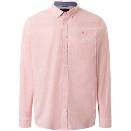 Maerz Muenchen Freizeithemd, Modern-Fit, Langarm, Button-Down-Kragen, für Herren, orange, 41/42