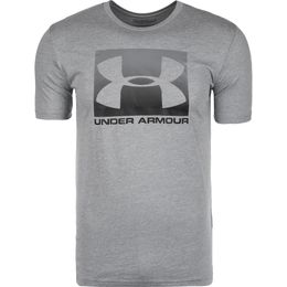 Under Armour T-Shirt "Boxed", feuchtigkeitsregulierend, für Herren, grau, XXL