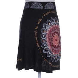 Desigual Damen Rock, schwarz, Gr. 36