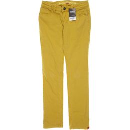 Esprit Damen Jeans, gelb, Gr. 34