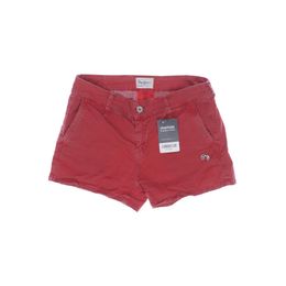Pepe Jeans Damen Shorts, rot, Gr. 36