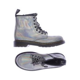 Dr. Martens Damen Stiefelette, silber, Gr. 36