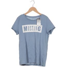 Mustang Damen T-Shirt, hellblau