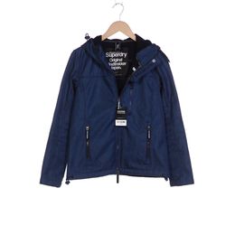 Superdry Damen Jacke, blau, Gr. 38