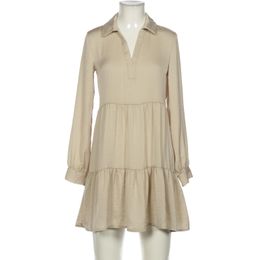 stradivarius Damen Kleid, beige, Gr. 34