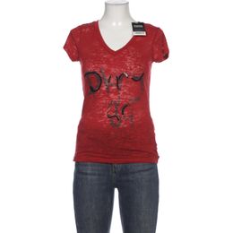 DKNY by Donna Karan New York Damen T-Shirt, rot, Gr. 36