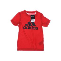 Adidas Herren T-Shirt, rot, Gr. 128