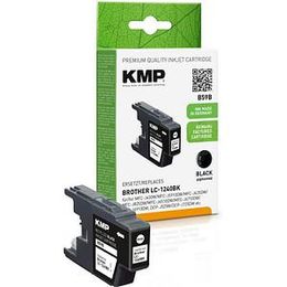 KMP B59B schwarz Druckerpatrone kompatibel zu brother LC-1240BK