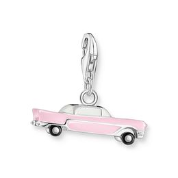 Thomas Sabo Member Charm-Anhänger Vintage-Auto pink Silber