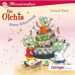 Die Olchis feiern Geburtstag und eine andere Geschichte,1 Audio-CD - Erhard Dietl (Hörbuch)