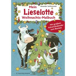 Mein Lieselotte Weihnachts-Malbuch - Alexander Steffensmeier, Kartoniert (TB)