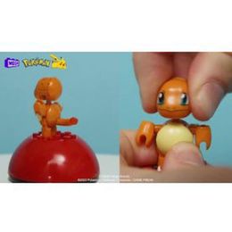 Mattel MEGA Pokémon POKÉ BALL COLL. (COLL. OF 3) - CHARMANDER AND PICHU (OS)