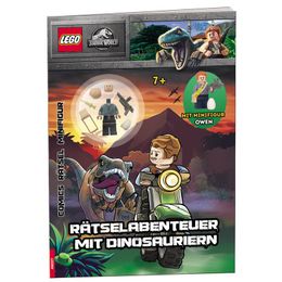 Ameet LEGO® Jurassic World(TM) - Rätselabenteuer mit Dinosauriern, Kartoniert (TB)