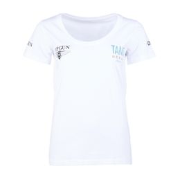 T-Shirt Top Gun "NB20123" Gr. 48 (S), weiß (white) Mädchen Shirts T-Shirts