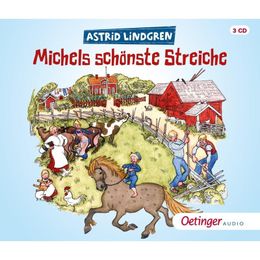 Michels schönste Streiche,3 Audio-CD - Astrid Lindgren (Hörbuch)