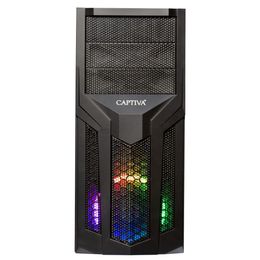 Captiva Business-PC "Power Starter R62-194" Computer Gr. ohne Betriebssystem, 8 GB RAM 480 GB SSD, schwarz Einzel-PCs