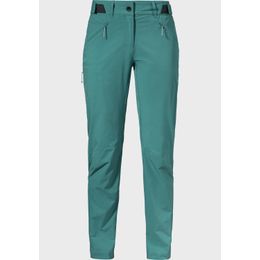 Schöffel Outdoorhose SCHÖFFEL "CIRC Pants Looop L" Gr. 46, Normalgrößen, grün (6755, grün) Damen Hosen Sporthosen