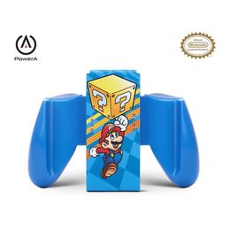 PowerA Joy-Con-Komfortgriff Mystery Block Mario, Nintendo Switch Controller Adapter, Blau