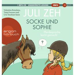 Socke und Sophie,1 Audio-CD, 1 MP3 - Juli Zeh (Hörbuch)