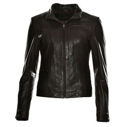 Lederjacke JCC "31020357", Damen, Gr. 36, braun, Oberstoff: 100% Lammnappa-Leder / Futter. 100% Polyester / &Auml;rmelfutter: 100% Polyester, Jacken