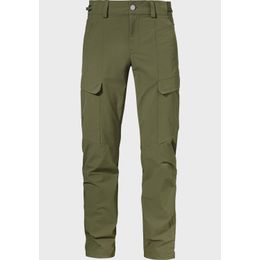 Schöffel Outdoorhose SCHÖFFEL "Pants Kitzstein M" Gr. 46, Normalgrößen, grün (6737, grün) Herren Hosen Outdoorhosen