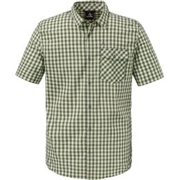 Schöffel Outdoorhemd "Trattberg", atmungsaktiv, schnelltrocknend für Herren, grün, 56