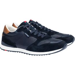 Lloyd Sneaker "Edmond", Schnürung, Leder, für Herren, blau, 41