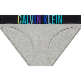 Calvin Klein Slip, Logo-Bund, für Damen, grau, M