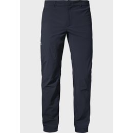 Schöffel Outdoorhose SCHÖFFEL "Pants Hestad M" Gr. 52, Normalgrößen, blau (8820, blau) Herren Hosen