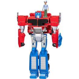 Hasbro Transformers EarthSpark Figuren-Set "Optimus Prime und Robby Malto", Spin Changer-Funktion, blau