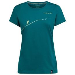 La Sportiva - Women's Trail - T-Shirt Gr XS blau/türkis