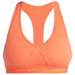 Icebreaker - Women's Sprite Racerback Bra - Merinounterwäsche Gr XL rot