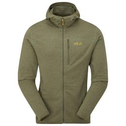 Rab - Ascendor Light Hoody - Fleecejacke Gr S oliv