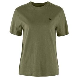 Fjällräven Fjällräven - Women's Hemp Blend T-Shirt - T-Shirt Gr L oliv