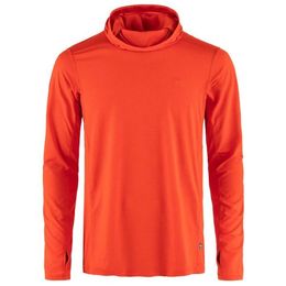 Fjällräven Fjällräven - Abisko Sun-Hoodie - Funktionsshirt Gr S rot