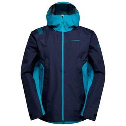 La Sportiva - Discover Shell Jacket - Regenjacke Gr S blau