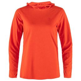 Fjällräven Fjällräven - Women's Abisko Sun-Hoodie - Funktionsshirt Gr XXS rot