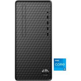 HP M01-F4004ng PC (Intel Core i5 14400, UHD Graphics, 8 GB RAM, 512 GB SSD, Luftkühlung), schwarz