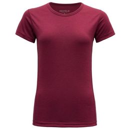 DEVOLD - Breeze Woman T-Shirt - Merinounterwäsche Gr XS rot