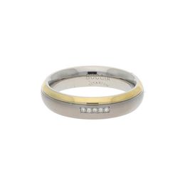 Boccia Fingerring Boccia Ring 0130-1055 Titan mit Diamanten (kein Set