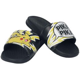 Pokémon Pokémon Pikachu - Pika, Pika! Sandale schwarz in EU37